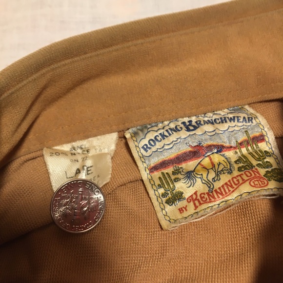 Vintage | Shirts | Vintage 8s Rocking K Ranchwear By Kennington Western ...
